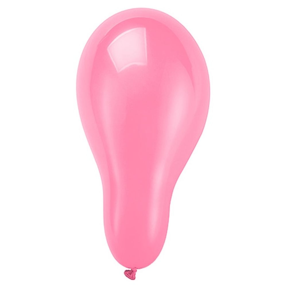 Balão Liso Pera 65 Rosa - Regina - nivalmix