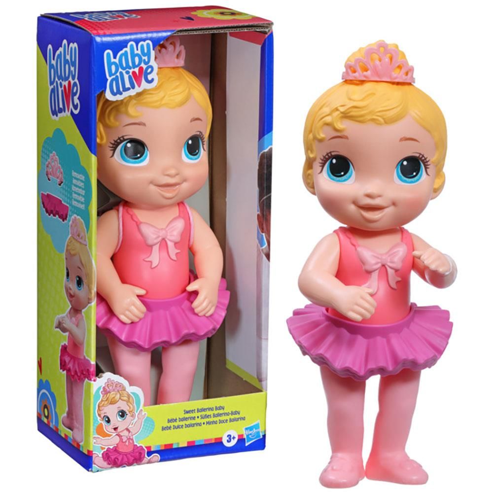 Boneca Baby Alive Bailarina Rosa F1272XB21 - Hasbro - nivalmix