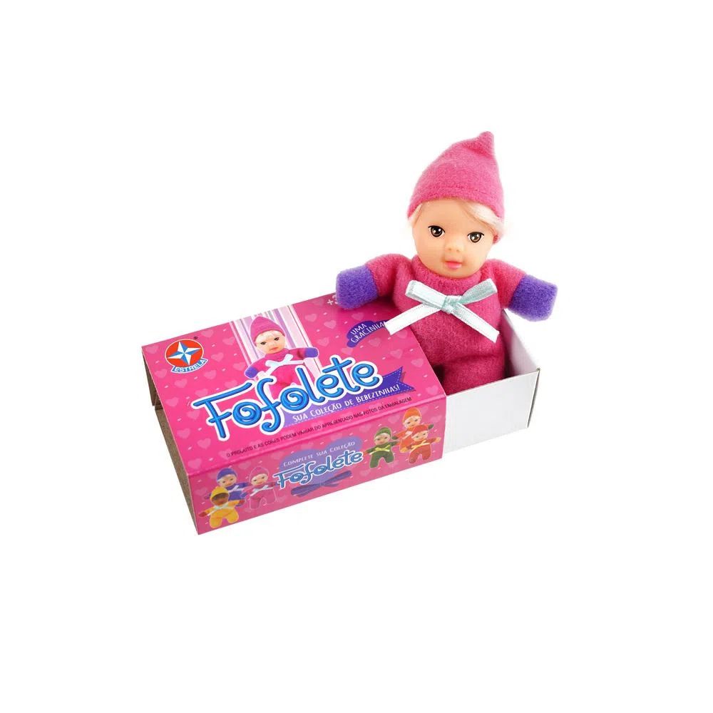 Boneca Fofolete 9 cm - Estrela - nivalmix