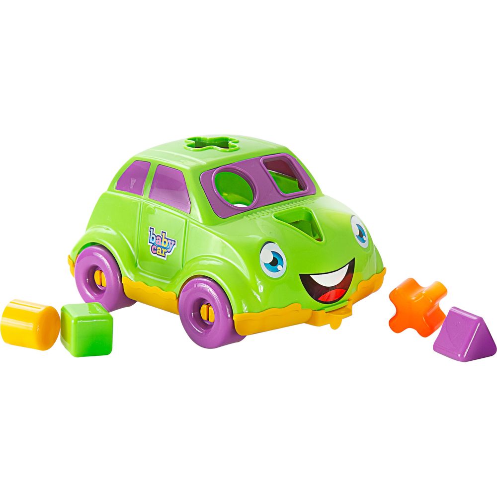 Mambo Baby Carrinho Didático Verde - Bs Toys - nivalmix