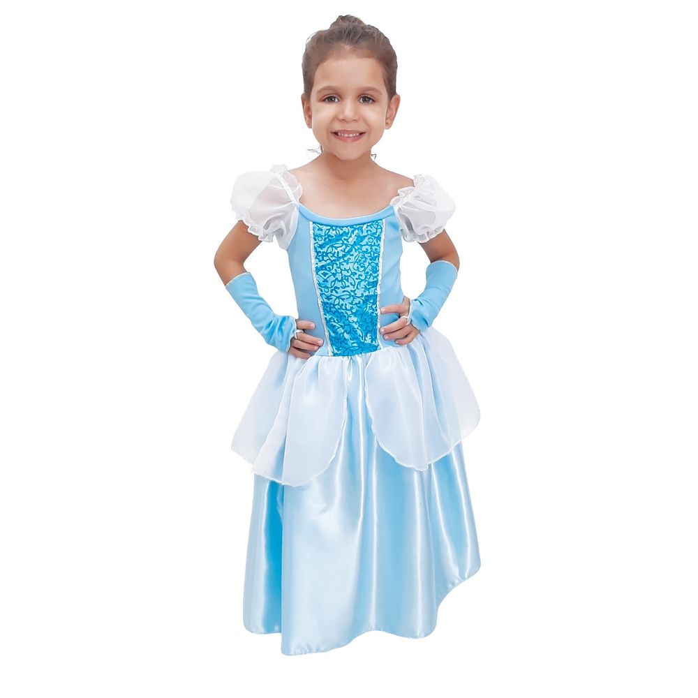 Fantasia Princesa Isa G Azul - Brink Model - nivalmix