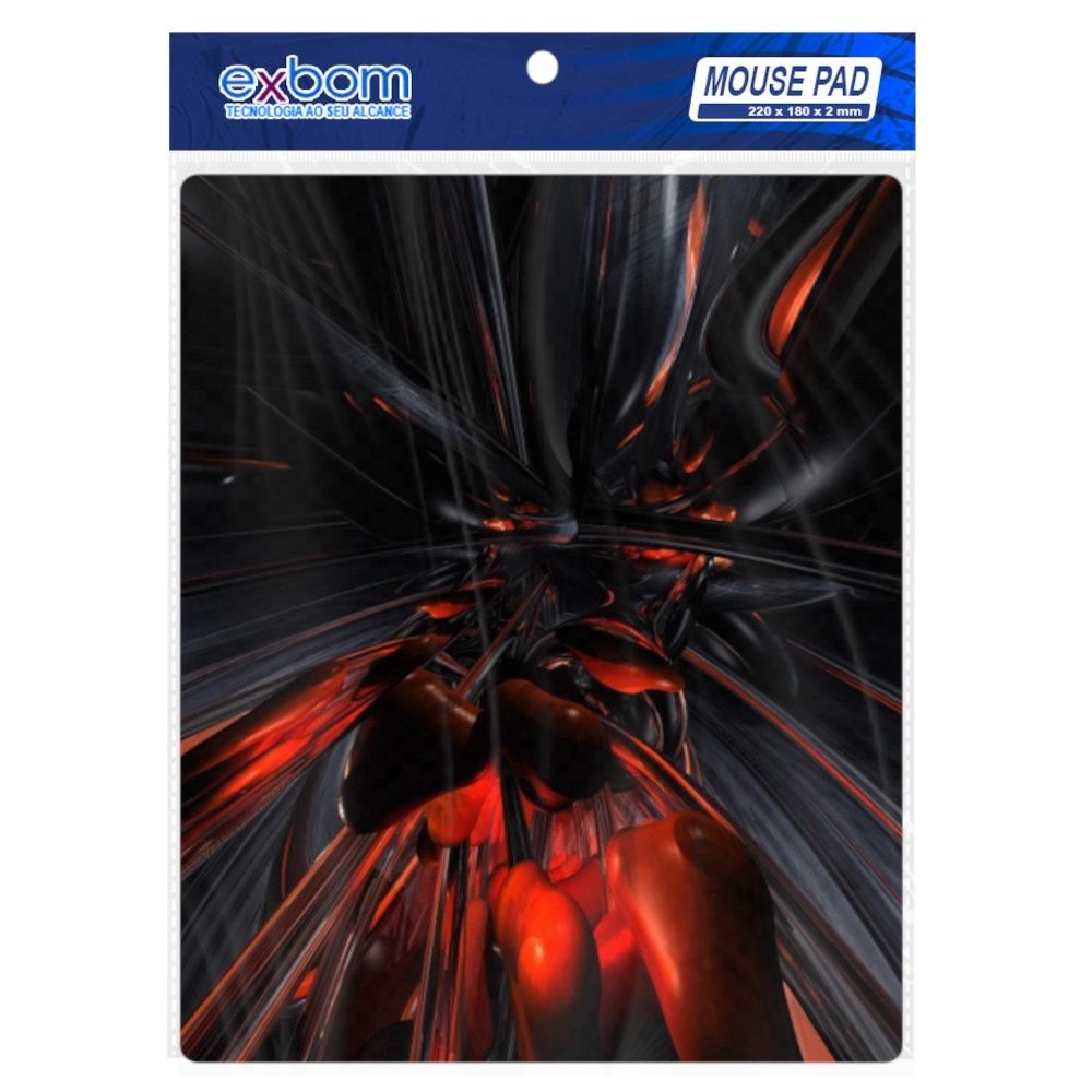 Mousepad 22x18cm Modelo 4 - Exbom - nivalmix