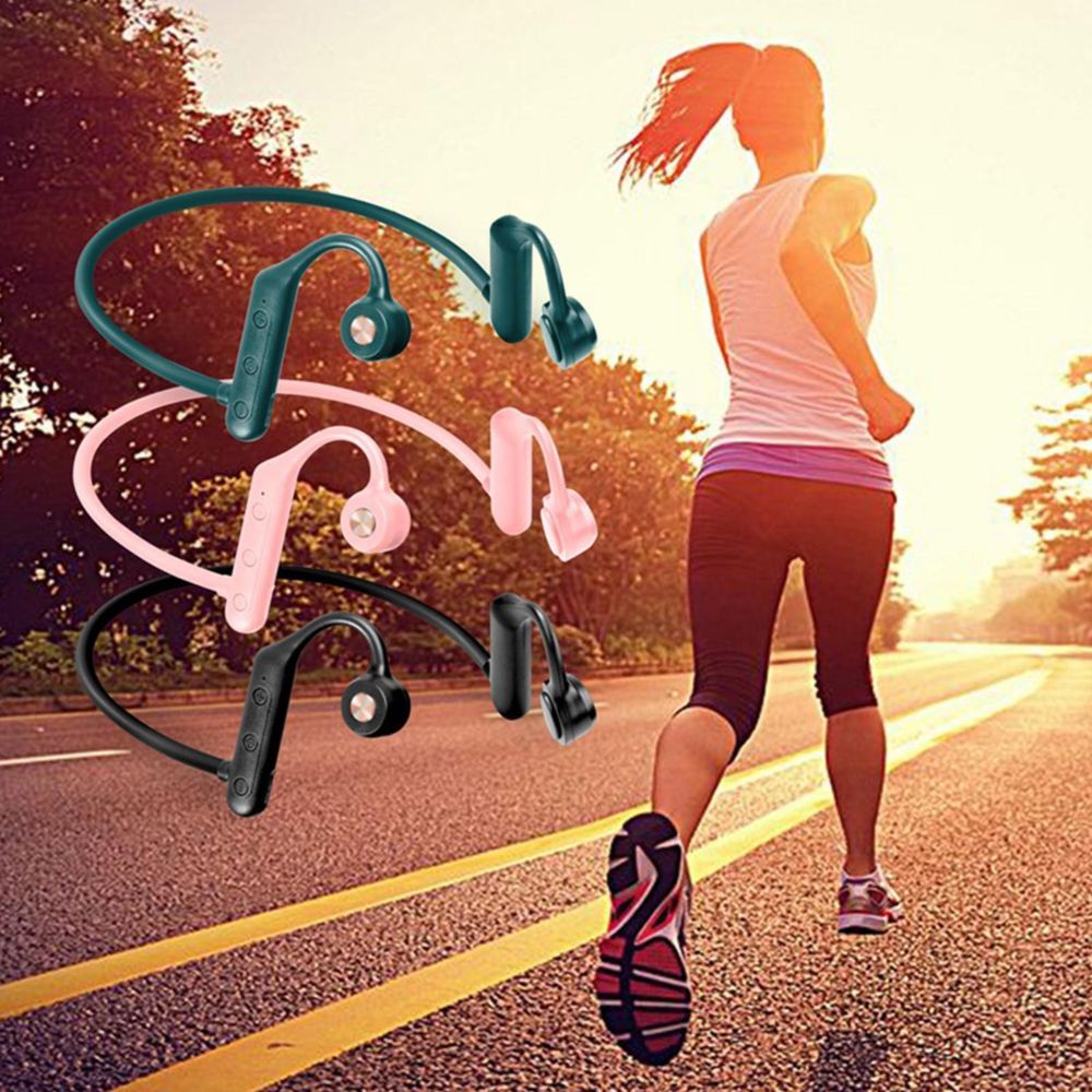 Fone de Ouvido Condução Óssea Bluetooth - Quanhe - nivalmix