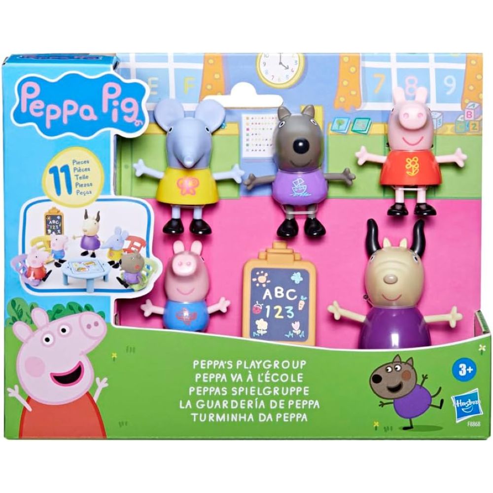 Peppa Pig Figura Turminha da Peppa Playgroup F8868 - Hasbro - nivalmix